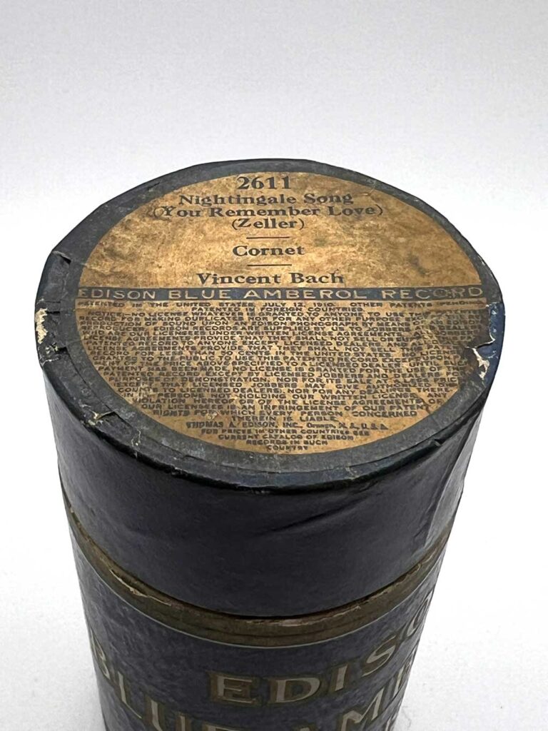 Vincent Bach Edison Recordings - BachLoyalist.com